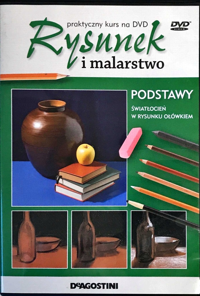 DVD RYSUNEK I MALARSTWO PODSTAWY 16 - 13284568121 - oficjalne archiwum Allegro