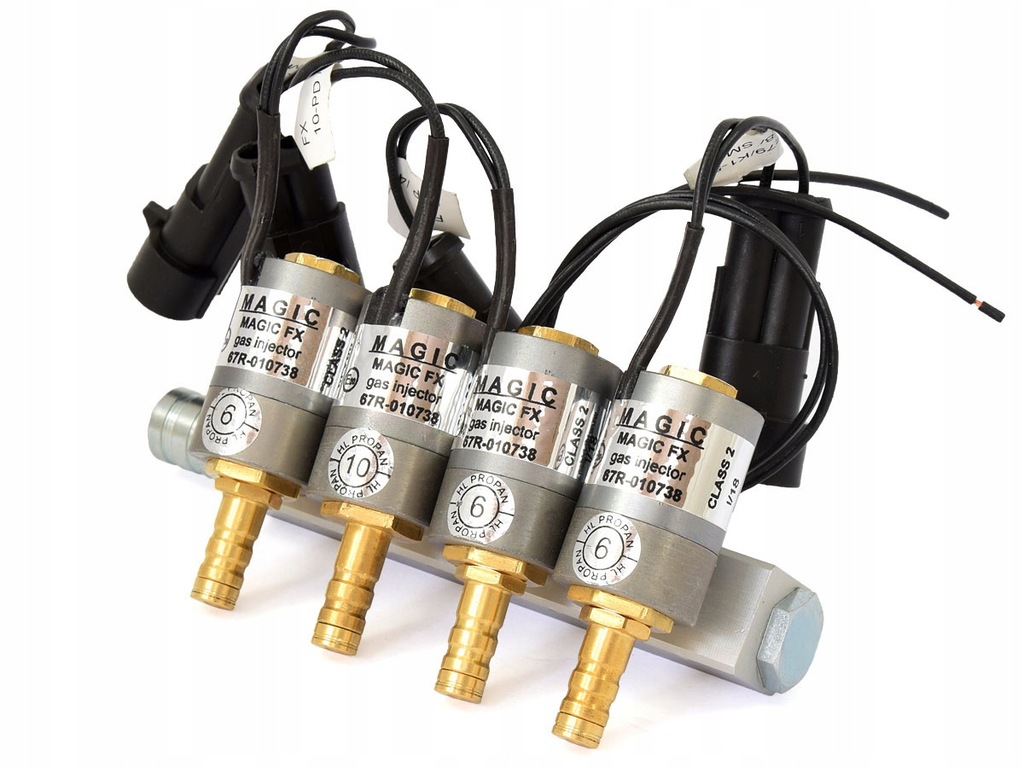 LISTWA WTRYSKIWACZY WTRYSKI LPG MAGIC JET FX 4 cyl - 7785240242 ...