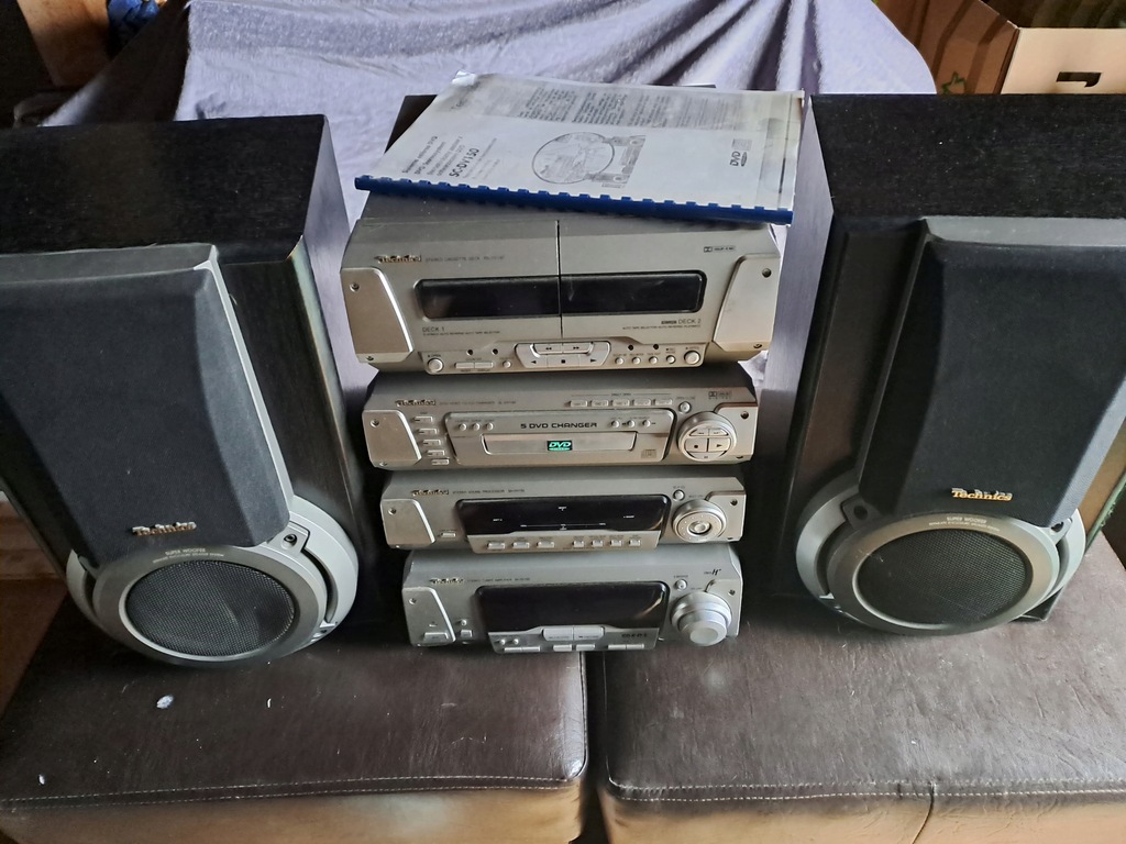 Wieża Technics SC-DV150, uszkodzona - 14956511223 - oficjalne archiwum ...