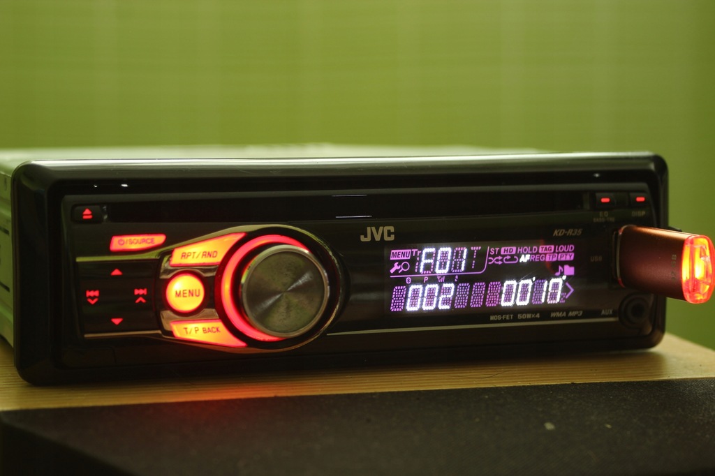 Radio samochodowe JVC KD-R35 CD USB AUX MP3 - 9532715110 - oficjalne archiwum Allegro