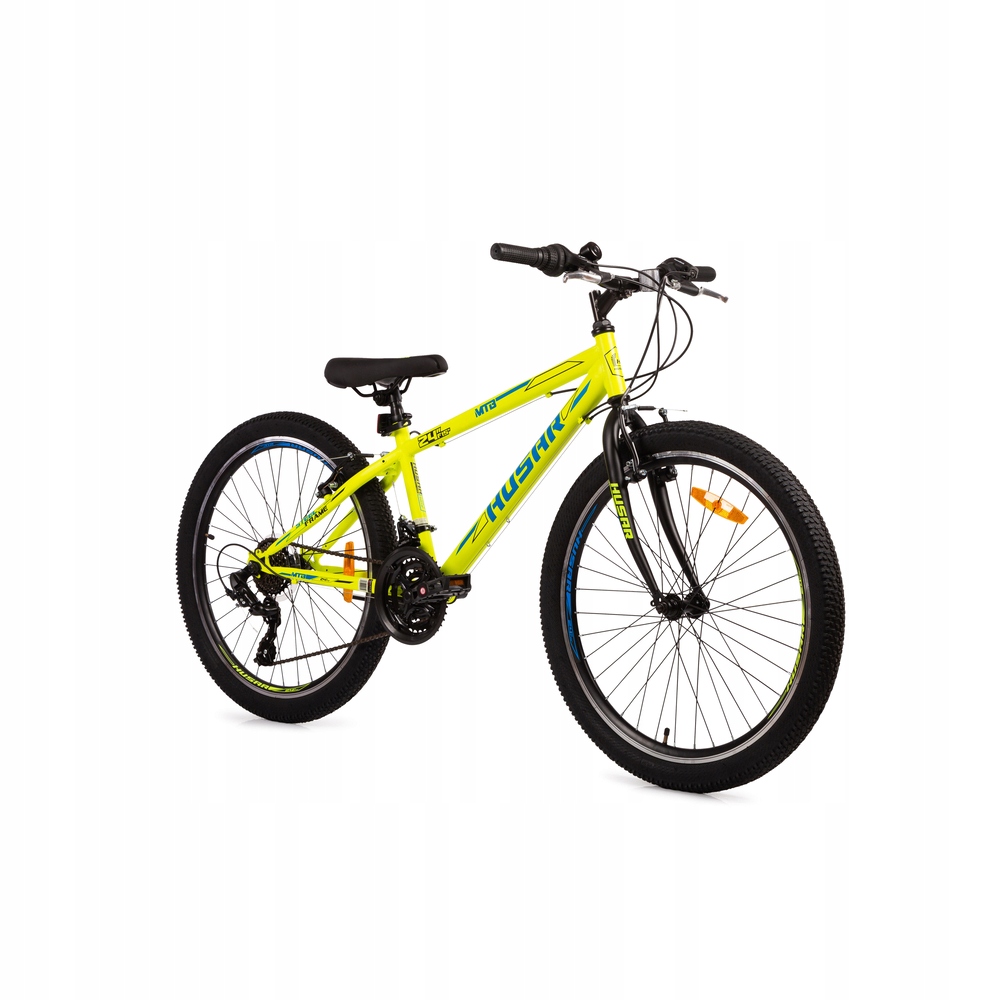 Rower Górski Junior Husar 24' 18B Zółty - 12246069483 - oficjalne ...