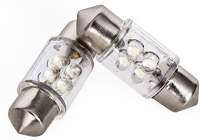 ŻARÓWKA C5W LED C10W RURKOWA BIAŁA 4 LED 31MM 12V - 5298731564 ... ŻARÓWKA C5W LED C10W RURKOWA BIAŁA 4 LED 31MM 12V - 5298731564 ...