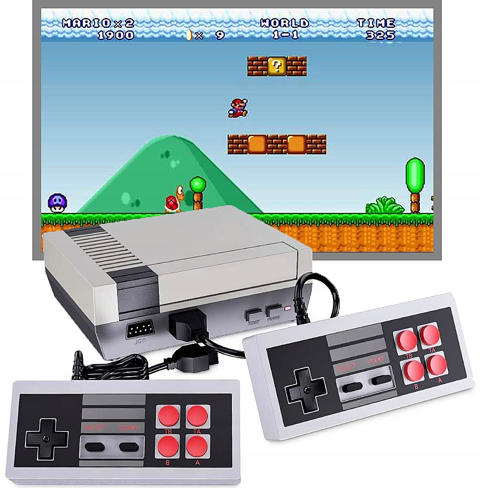 KONSOLA Retro PEGASUS GRA TELEWIZYJNA VIDEO MARIO - 13273683986 ...
