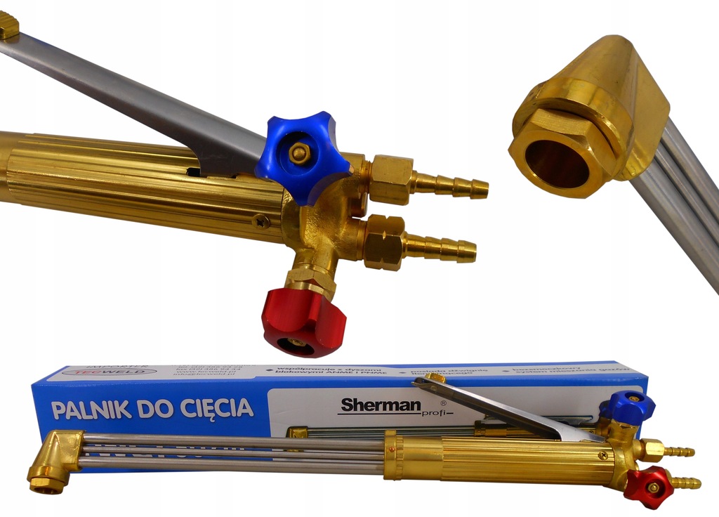 Palnik do cięcia TWC1 Sherman Propan Acetylen 75cm - 8340696826 ...