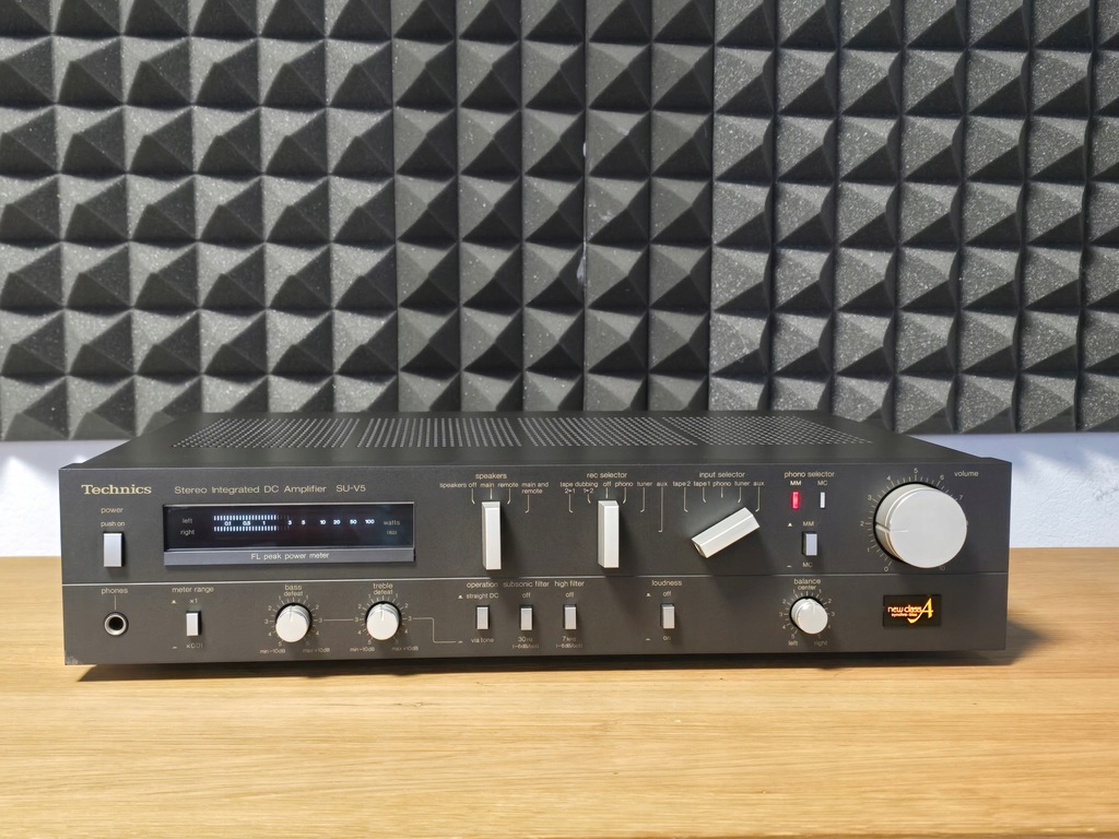 TECHNICS SU-V5 WZMACNIACZ STEREO KULTOWY JAPOŃSKI TOPOWY STAN UNIKAT ...