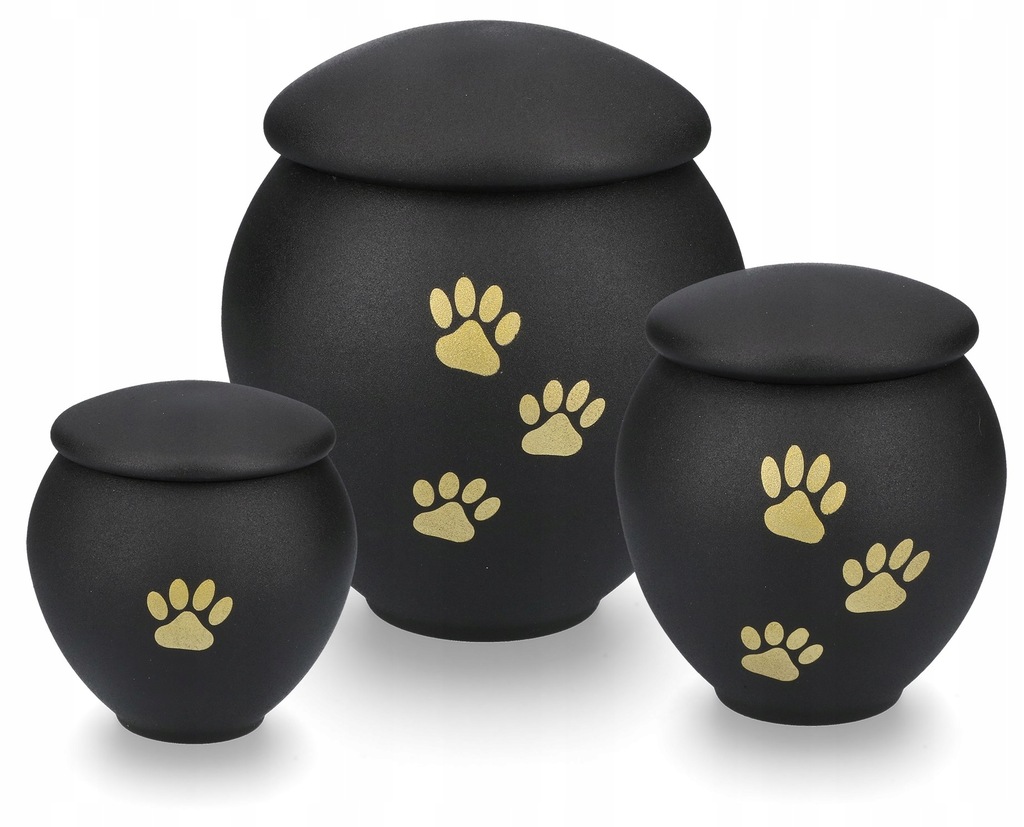 urna na prochy psa, kota, zwierząt ŁAPKA C3 - 12096762416 - oficjalne ...
