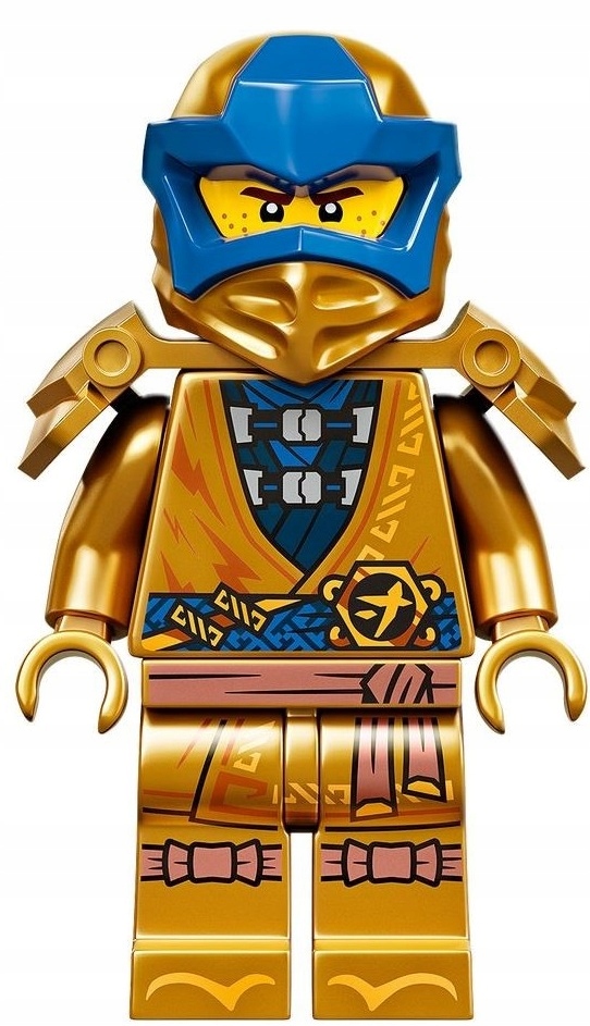 LEGO figurka Złoty Jay 10-lecie Ninjago Limited - 10177515580 ...