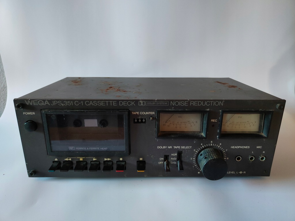 Magnetofon Deck WEGA JPS 351 C-1 na części - 14262448384 - oficjalne ...
