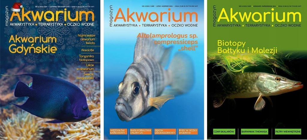 Magazyn AKWARIUM zestaw AKWARYSTYKA TERRARYSTYKA - 13374654975 ...