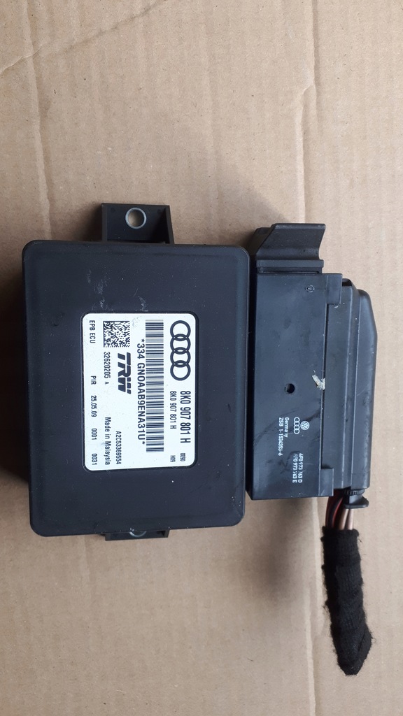 A5 8T MODUŁ HAMULCA RĘCZNEGO 8K0907801H A4 B8 S4 - 12313853348 - oficjalne archiwum Allegro