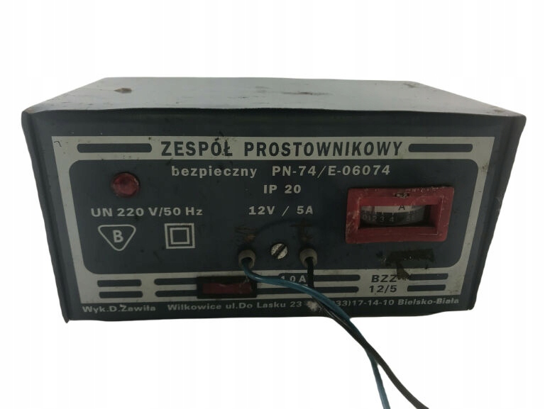 ZESPÓŁ PROSTOWNIKOWY BEZPIECZNY PN-74/E-06074 - 10995890435 - oficjalne ...
