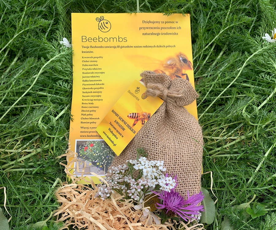 Nasiona BeeBombs - łąka kwiatowa - 13317845903 - oficjalne archiwum Allegro