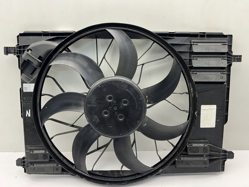 MERCEDES W177 W118 W247 WENTLATOR WIATRAK CHŁODNIC ORYGINAŁ N ...