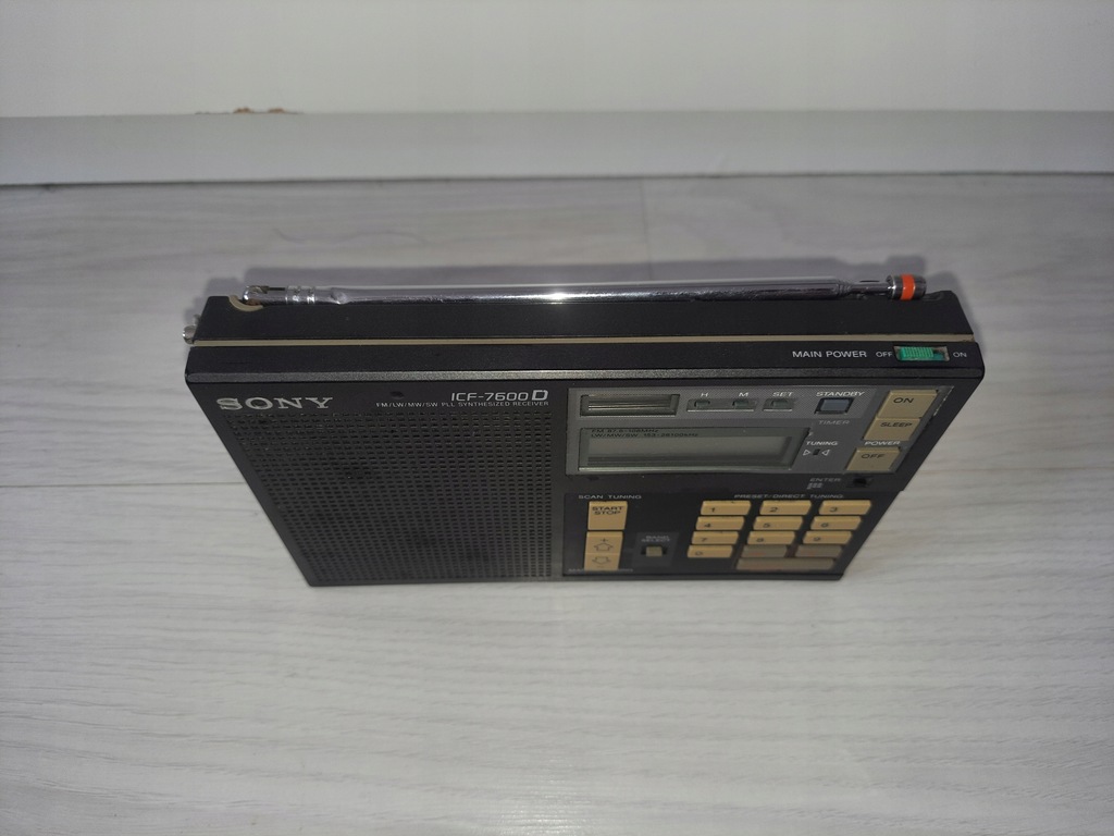 Radio Sony ICF-7600D - 13639921833 - oficjalne archiwum Allegro