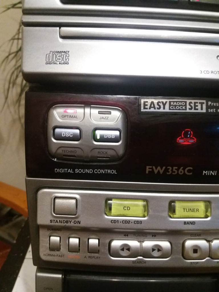 Wieża Philips FW 356C - 13165174257 - oficjalne archiwum Allegro