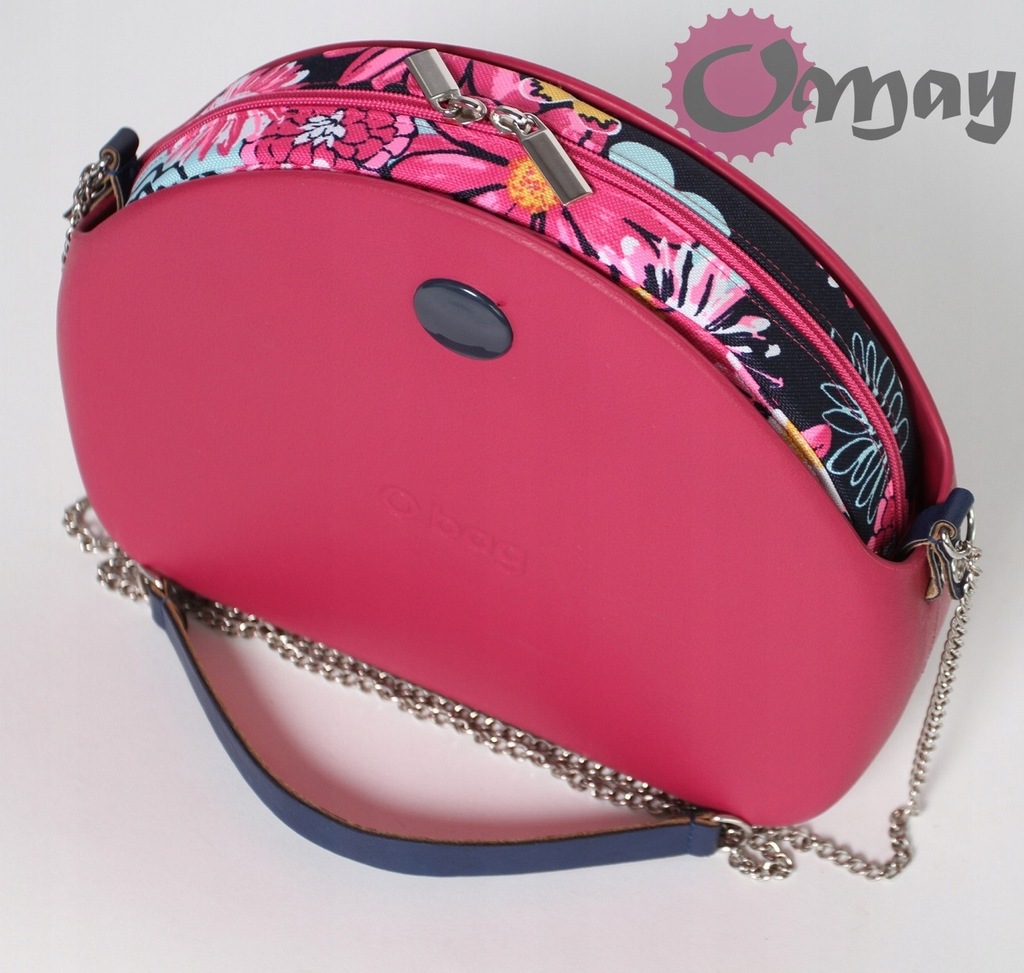 organizer do obag MOON LIGHT kwiaty OMAY granat - 8472726907 ...