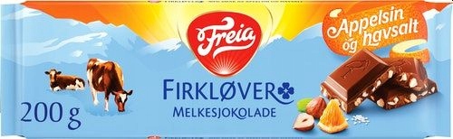 Freia Firklover CZEKOLADA Pomarańcza Orzech i sól - 11198866656 ...