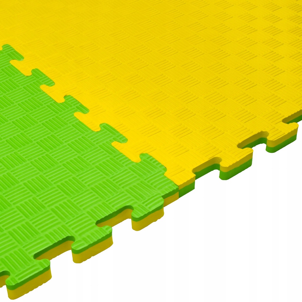 Mata 2cm PUZZLE piankowe treningowa MMA judo DUŻA - 12889009384 ...