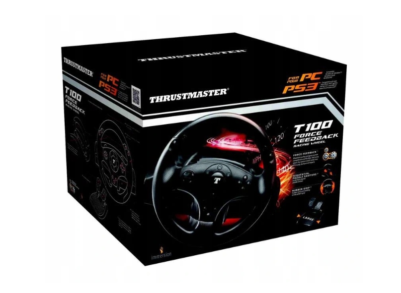 Kierownica Thrustmaster T100 Force Feedback - 9440657816 - oficjalne ...