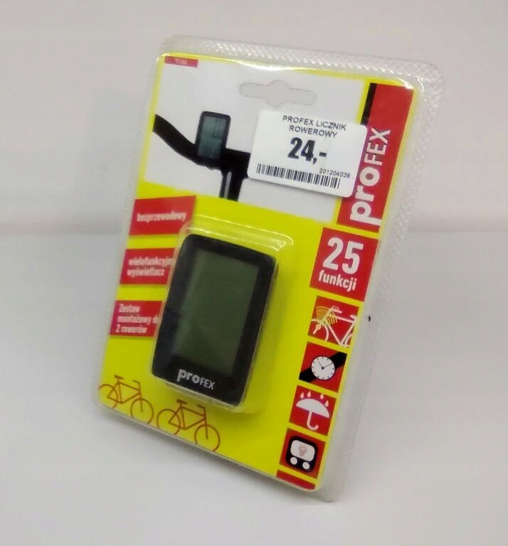 PROFEX LICZNIK ROWEROWY BEZPRZEWODOWY 16 FUNKCJI - 10126649857 - oficjalne archiwum Allegro