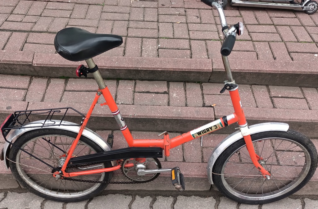 Rower składany Romet Wigry 3 20 czerwony - 13851088493 - oficjalne ...