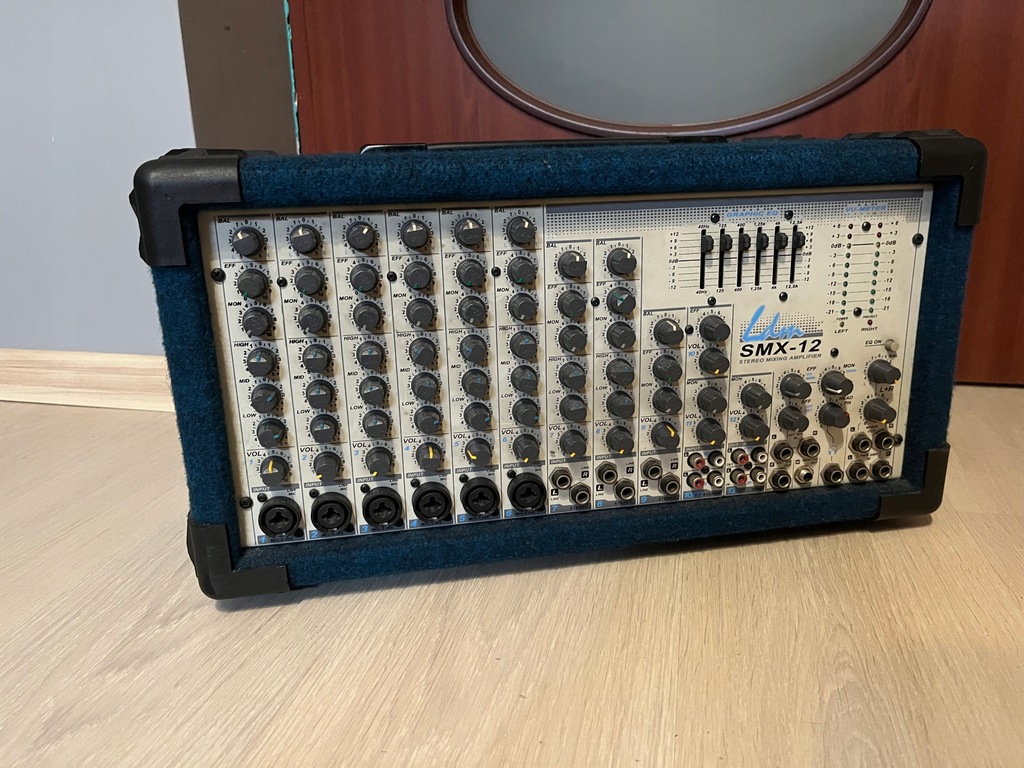 LDM SMX 12 2X500Wat, Powermixer/Wzmacniacz - 13908493359 - oficjalne ...