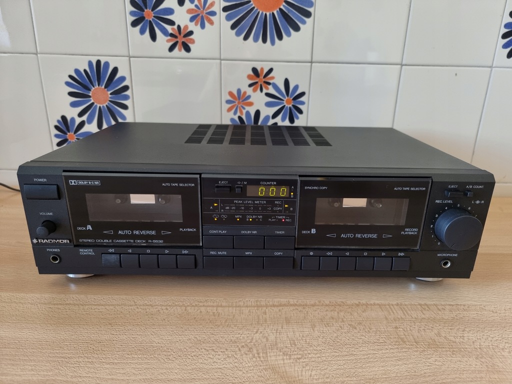 + RADMOR R-5532 RZADKI MAGNETOFON + - 12749417136 - oficjalne archiwum ...