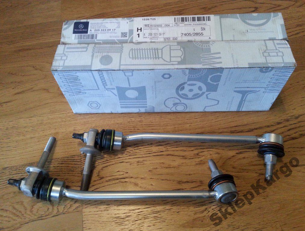 ŁĄCZNIK STABILIZATORA W205 A2053230917 A2053231017 - 6202595251 ...