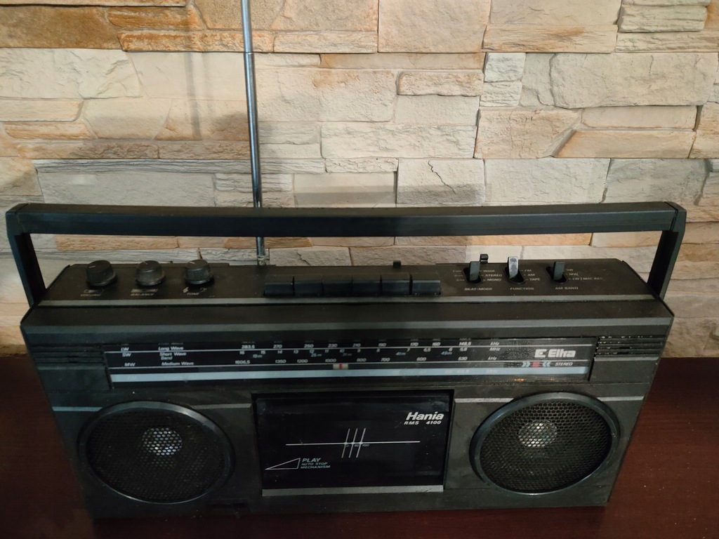 Radio Unitra Hania RMS 4100 ! BDB STAN ! - 12421369136 - oficjalne ...