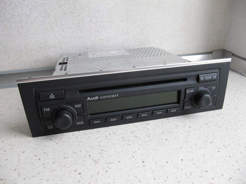 RADIO AUDI CONCERT CD A4 S4 B6 B7 BOSE KOD DOSTĘPU ORYGINALNE STAN IDEALNY - 14618072702 ...