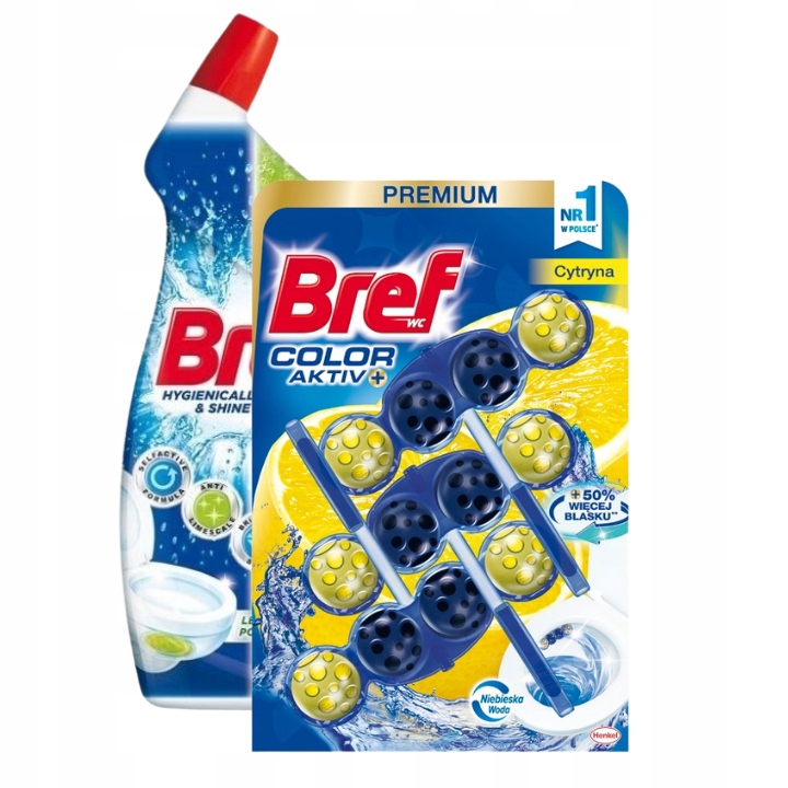 Bref Floral Delight Kwiatowy Żel do WC + Zawieszka - 13486923412 ...