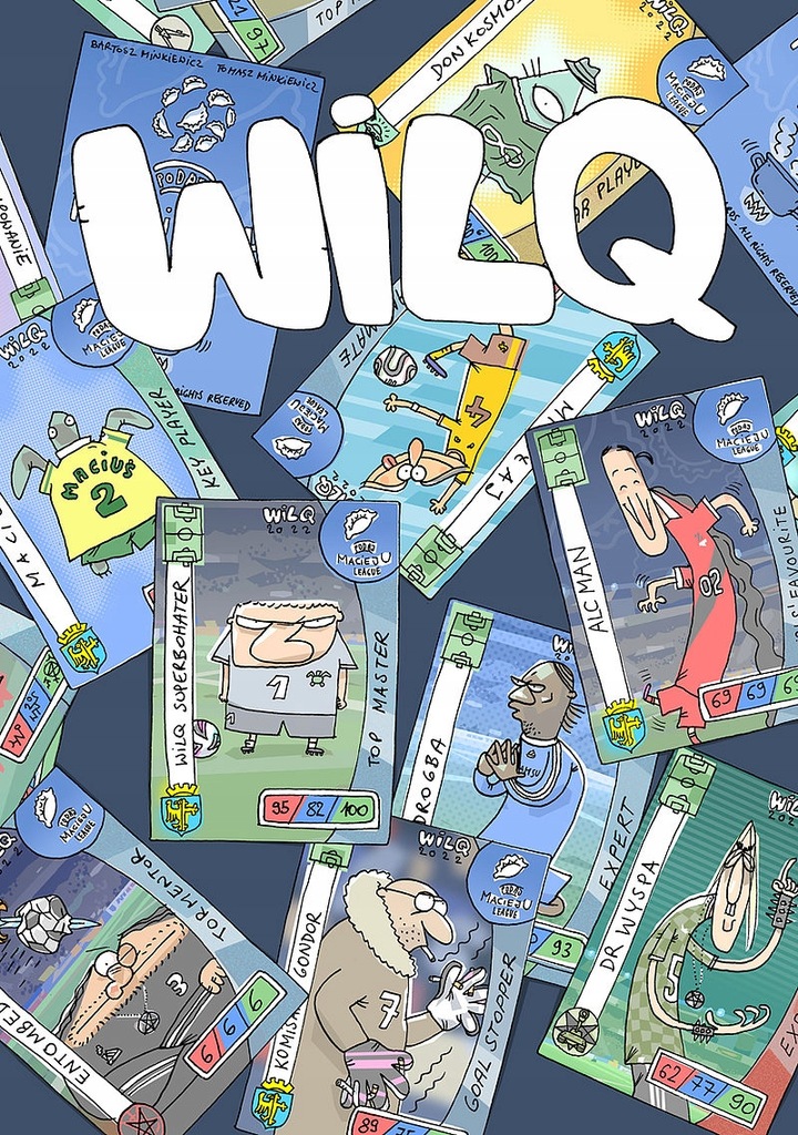 Wilq Superbohater 17-20 Album. 12 kart. Rysunek - 13075858452 ...