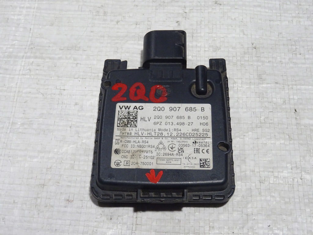 RADAR ACC MODUŁ SENSOR DISTRONIC MARTWEGO POLA VW ARTEON T-CROSS ...