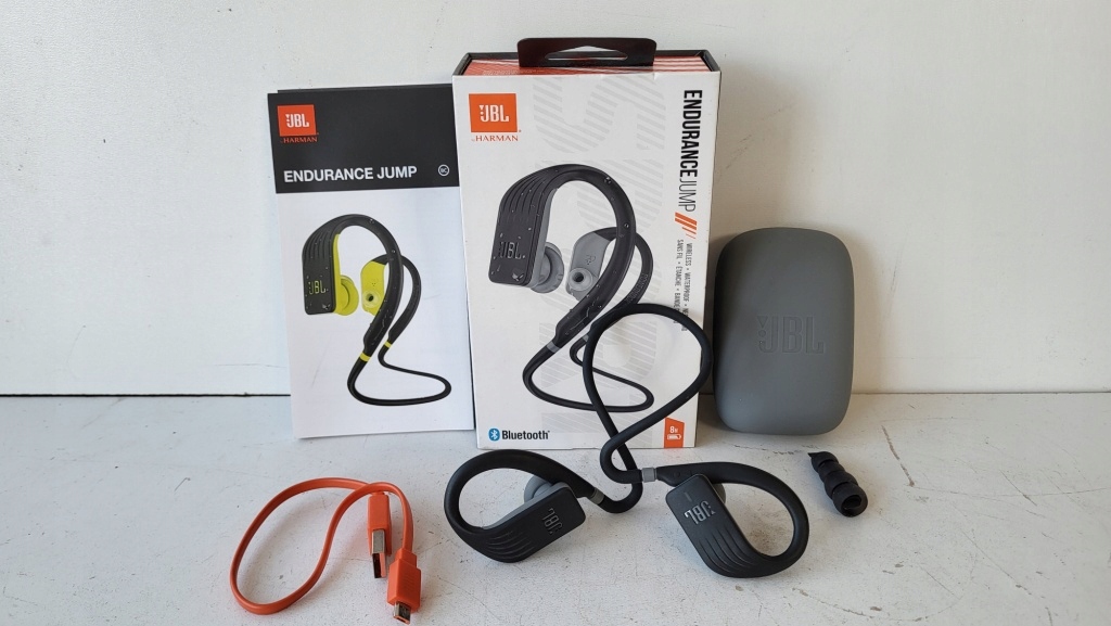 SŁUCHAWKI JBL ENDURANCE JUMP BLUETOOTH CZARNE STAN DB GWR - 14398878001 ...