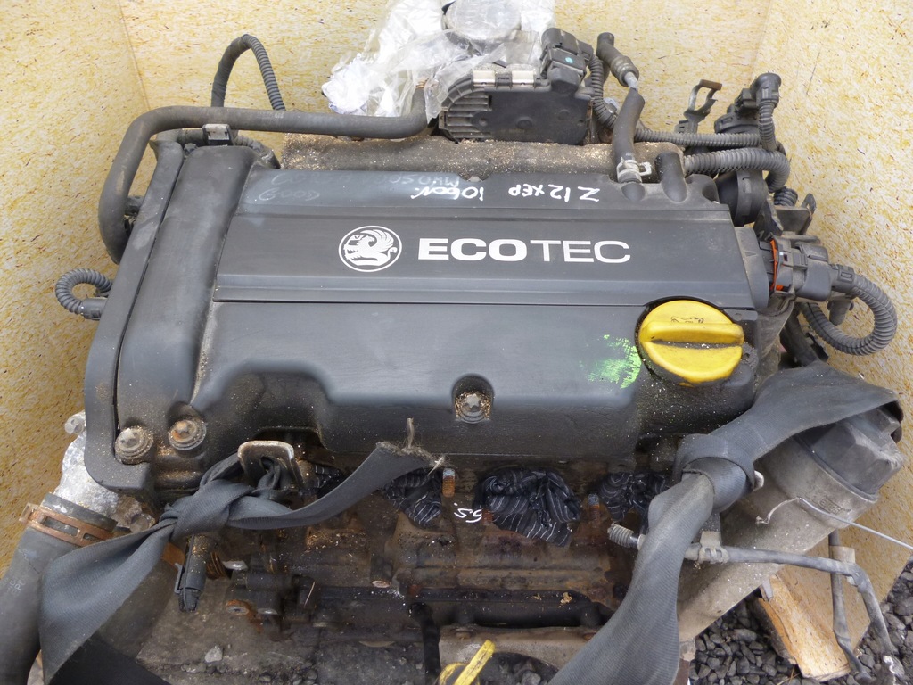 OPEL CORSA C 1.2 16V Z12XEP SILNIK KOMPLETNY KPL - 11045334474 ...