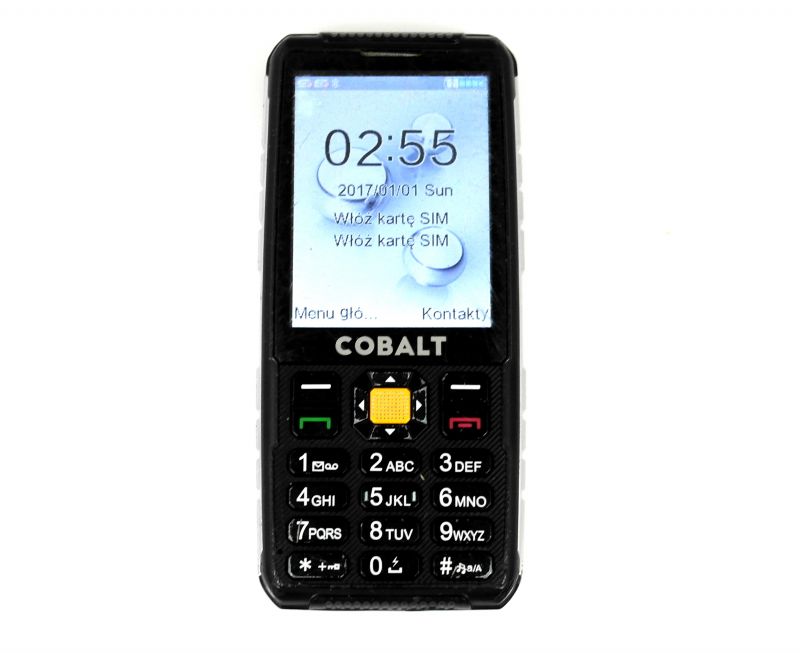 COBALT R1 WYTRZYMAŁY TELEFON DLA SENIORA DUAL SIM - 7295115426 ...