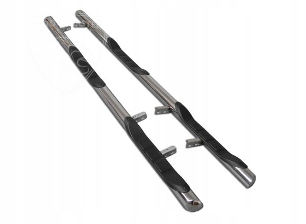 Stopnie boczne boki rury progi VW T5 T6 SHORT 3x - 9864163757 - oficjalne archiwum Allegro