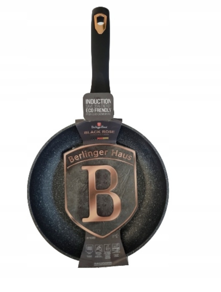 Patelnia tradycyjna Berlinger Haus black rose 24cm - 12840677869 ...