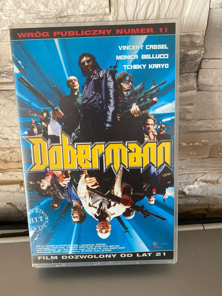 Doberman VHS Cassel/Bellucci - 12800372318 - oficjalne archiwum Allegro