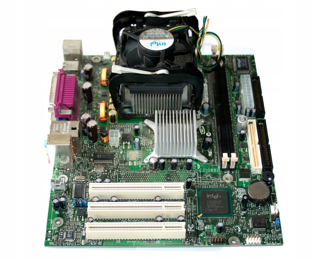 PŁYTA GŁÓWNA INTEL D845EPI/D845GVSR S.478 2XDDR - 13487458079 - oficjalne archiwum Allegro