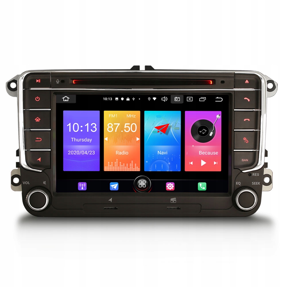 RADIO VW TRANSPORTER T5 9' ANDROID AUTO CARPLAY - 11183492826 - oficjalne archiwum Allegro