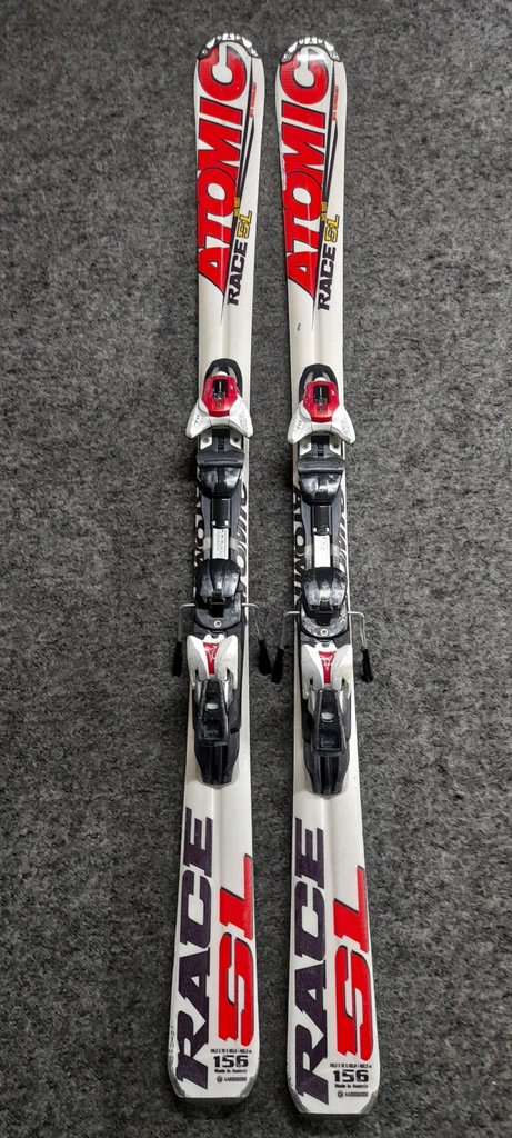 Narty Atomic Race SL 156cm + Atomic XC0 - 13245728906 - oficjalne archiwum Allegro