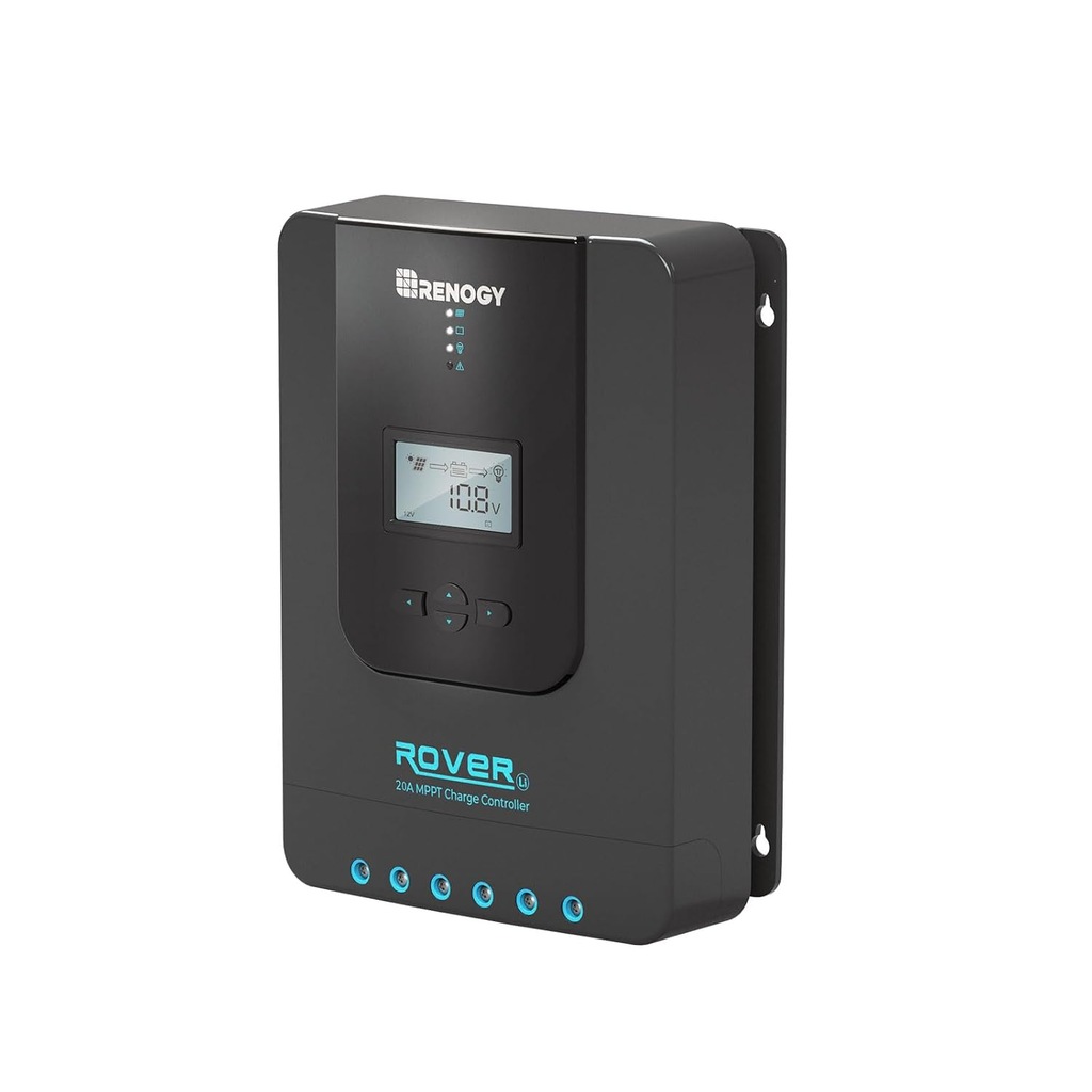 Renogy Rover 20A 12V/24V Auto DC Input MPPT Solar Charge Controller - 16260600824 - oficjalne ...