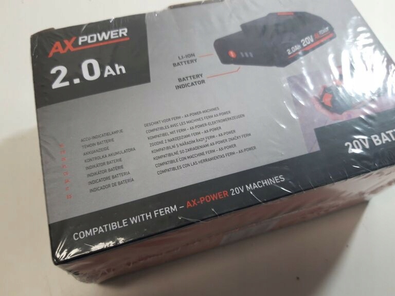 AKUMULATOR DO NARZĘDZI FERM AX POWER 20V CDA115 - 9583768240 ...