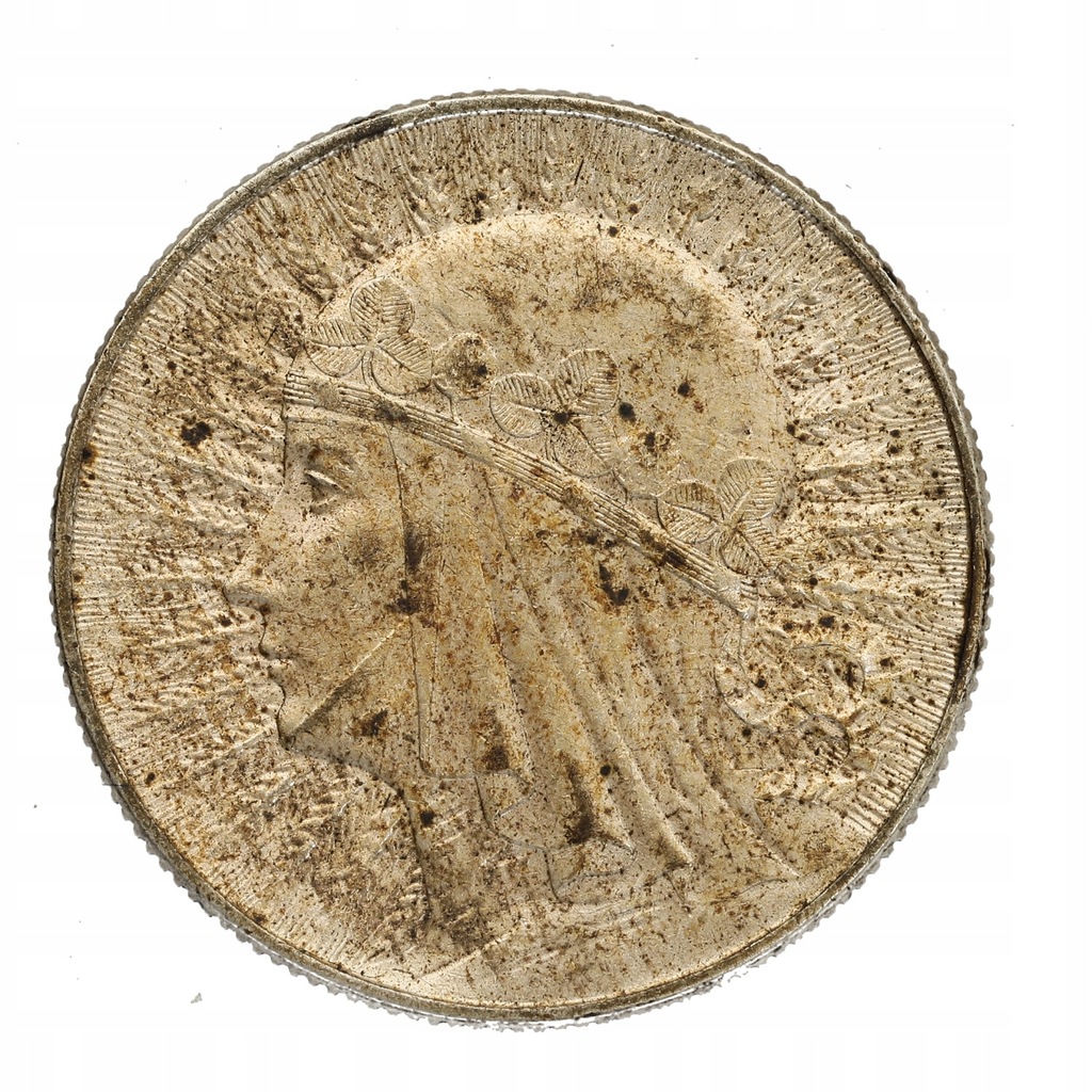 Polska - II RP - 5 złotych - Głowa Kobiety - 1933 r st.I- - 14823845575 - oficjalne archiwum Allegro