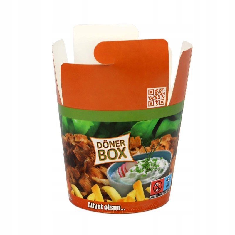 DONERBOX DONER KEBAB BOX 26OZ 750ml 50szt - 13323867841 - oficjalne ...