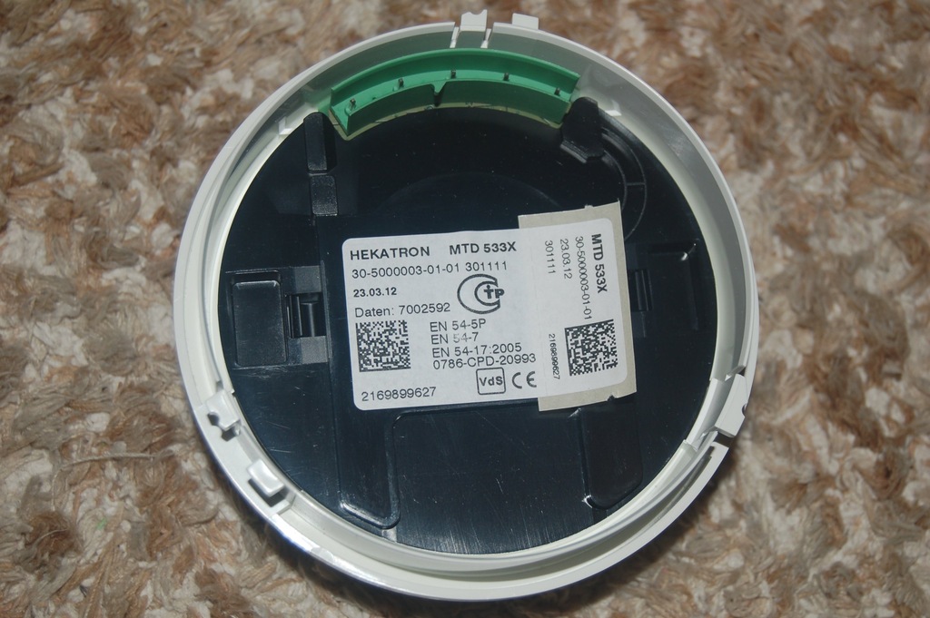 Czujka dymu HEKATRON MTD 533X - 7145866467 - oficjalne archiwum Allegro