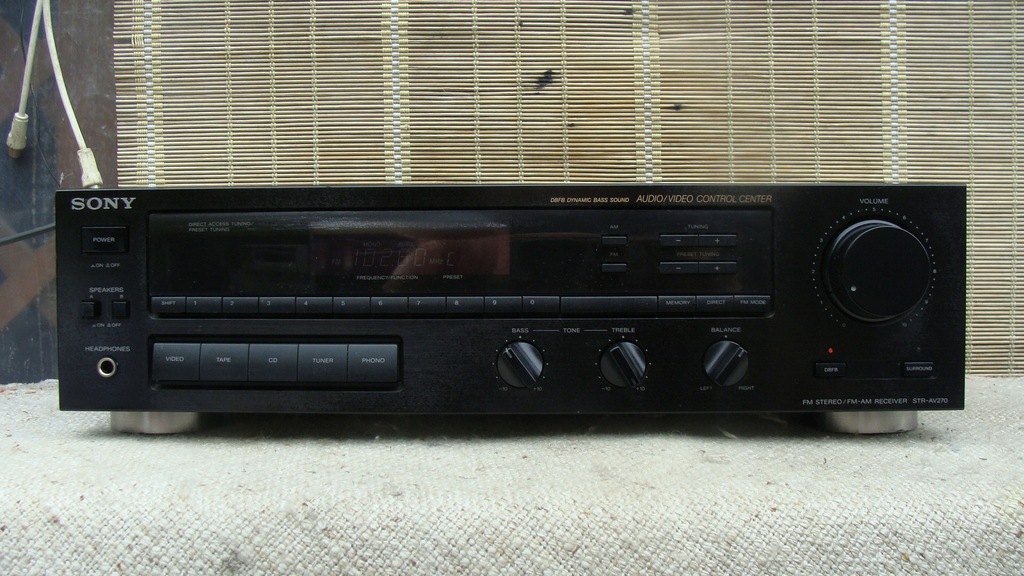 AMPLITUNER SONY STR-AV270X - 12702816233 - oficjalne archiwum Allegro