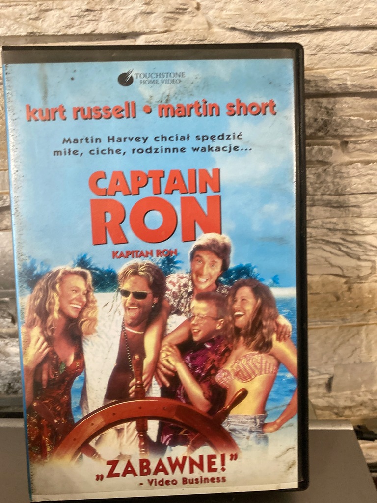 Kapitan Ron VHS Kurt Russell - 13557777602 - oficjalne archiwum Allegro