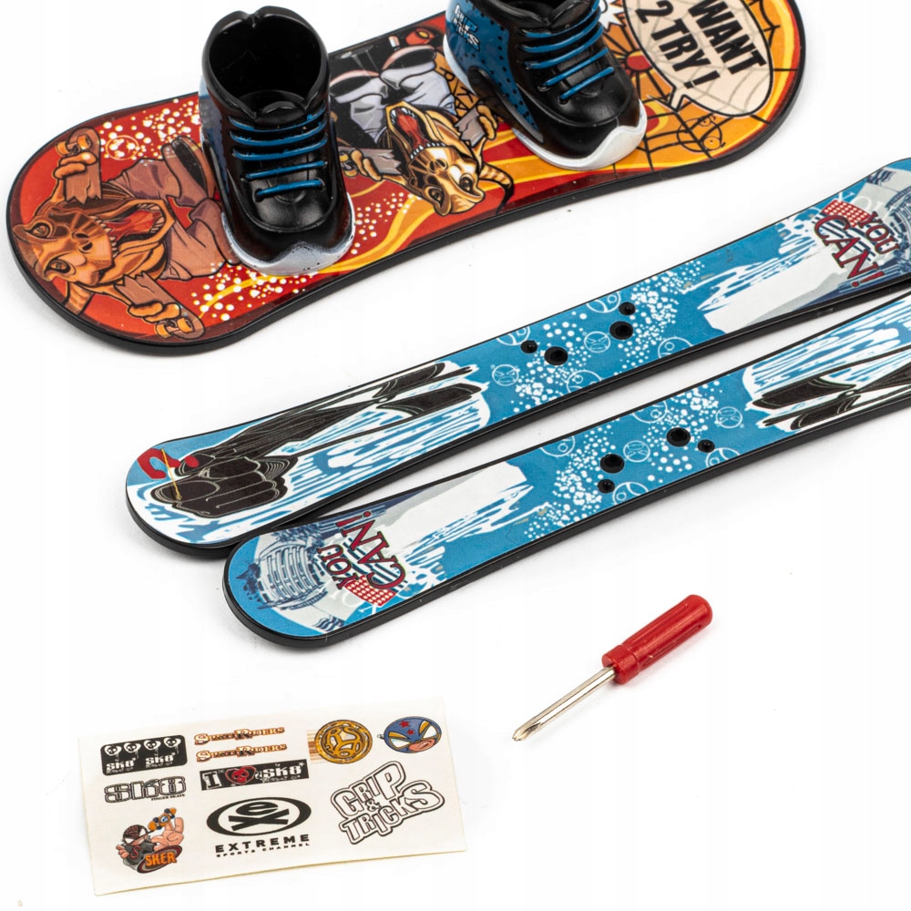 Zabawka na palec SNOWBOARD & FINGER SKIS - 12566854307 - oficjalne ...
